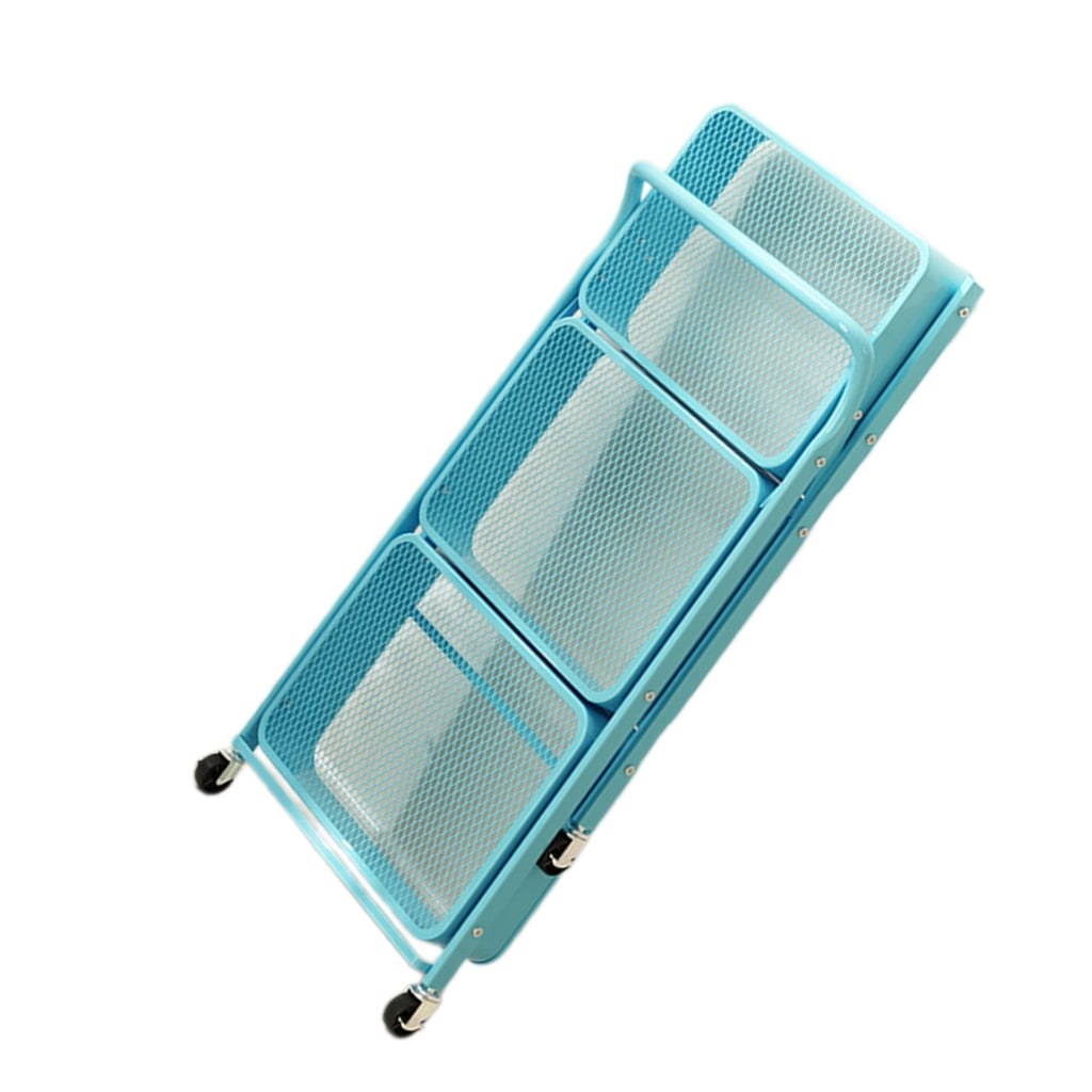 Space Saving Foldable Trolley Functional Folding Trolley with Sturdy ...