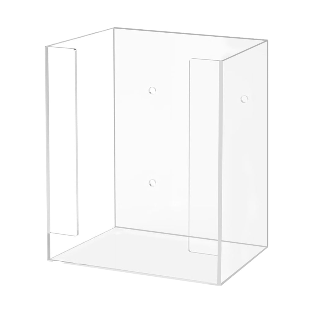 Space Saving Glove Display Stand Easy Install Clear Disposable Gloves ...