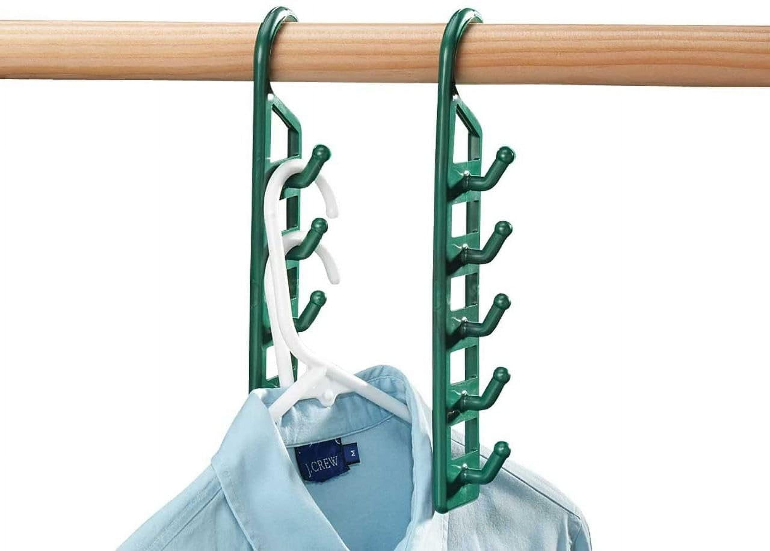 Space Saving Hanger Holders Set of 4 C33 - Walmart.com