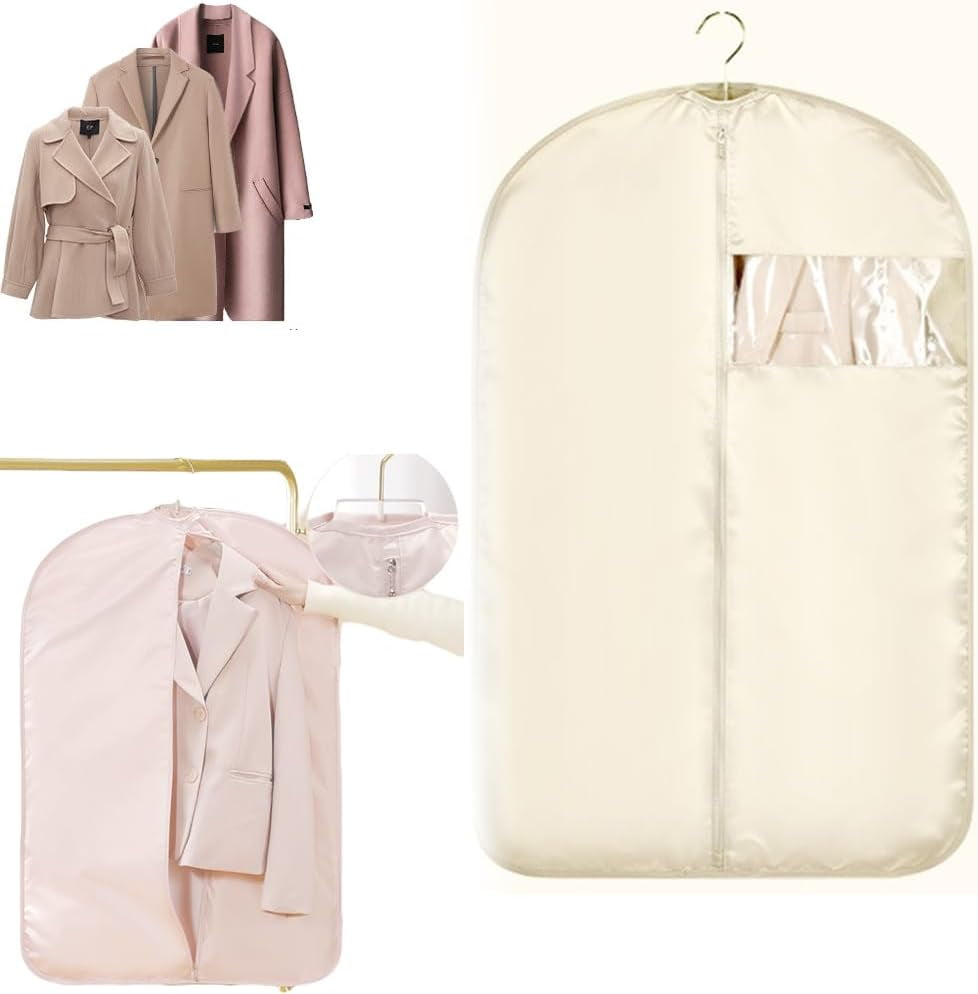 Space Saving Hanging Garment Bag with Self Compression Zipper, 2025 ...