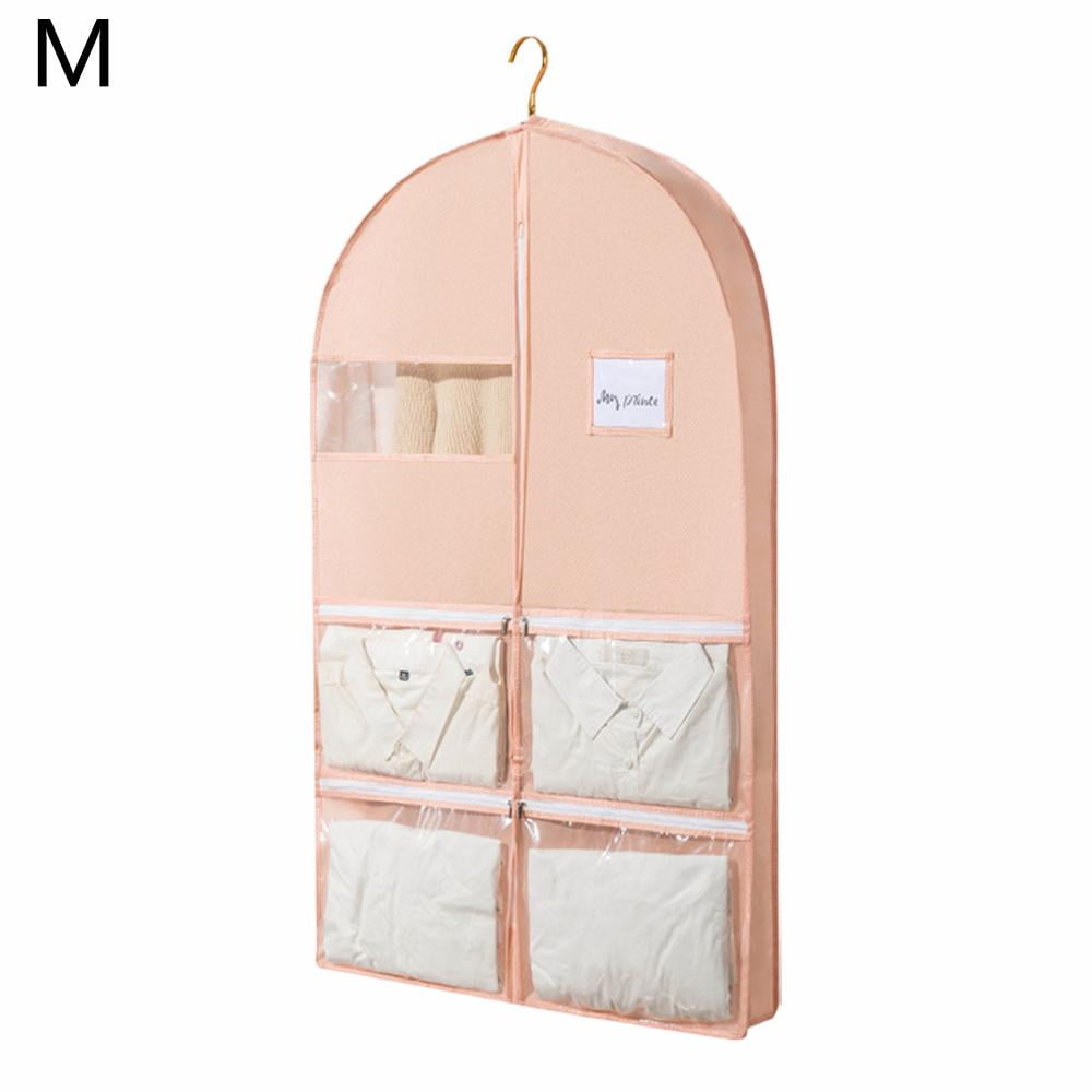 Space Saving Hanging Garment Bag with Self Compression Zipper N EW GXW ...