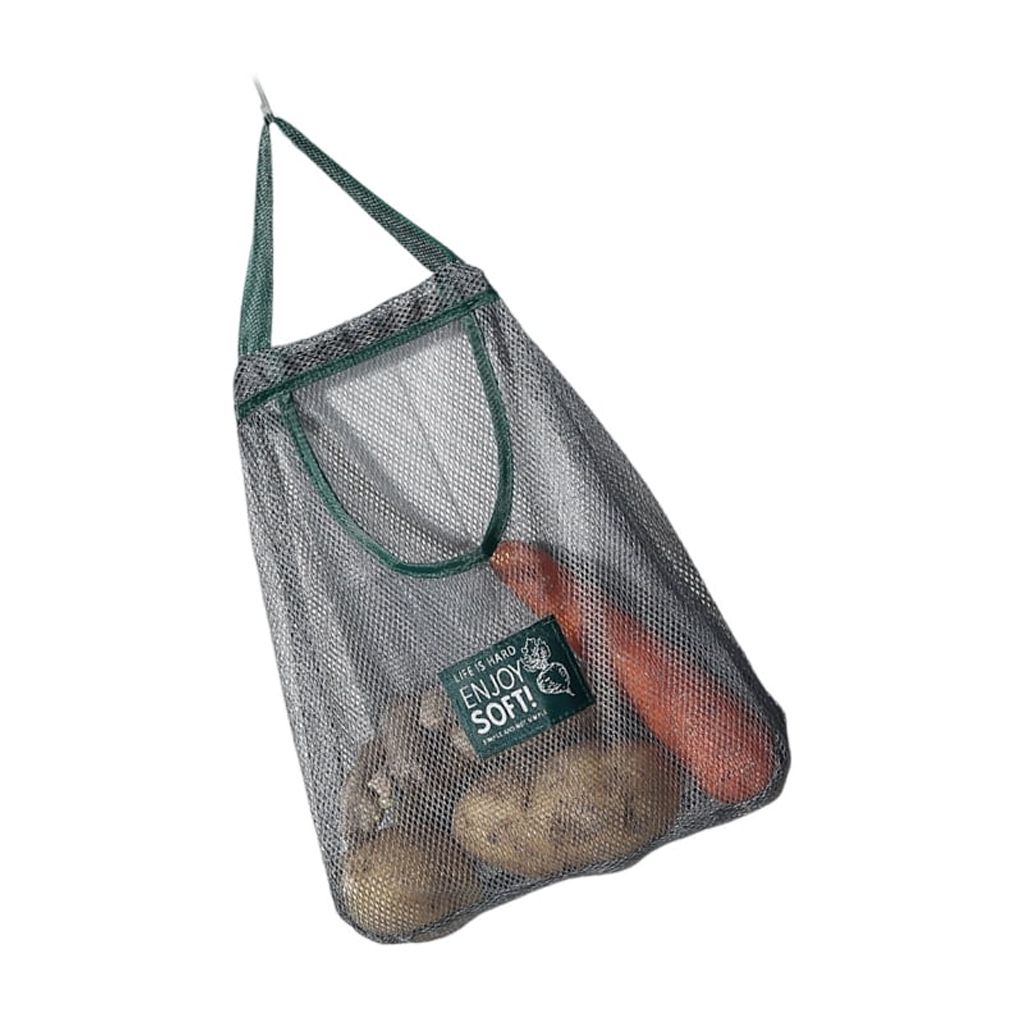 Space Saving Kitchen Produce Storage Bag With Meshes Airflows ...