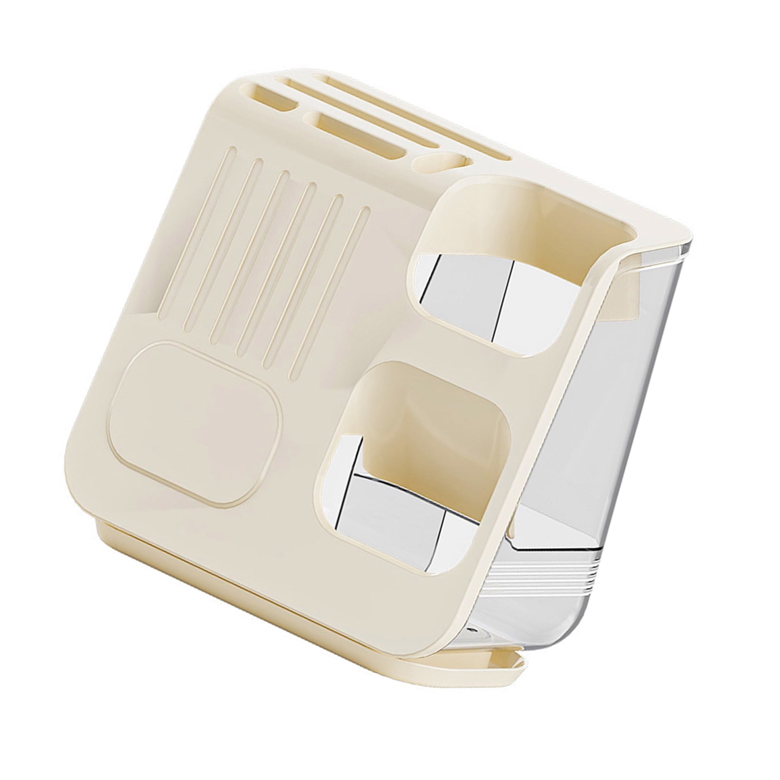 Space Saving Kitchen Utensil Drainer Dish Rack With Efficient Water ...