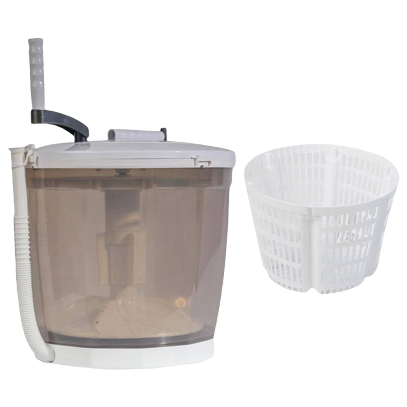 Space Saving Manual Clothes Cleaner with Spins Dry Function Easy ...
