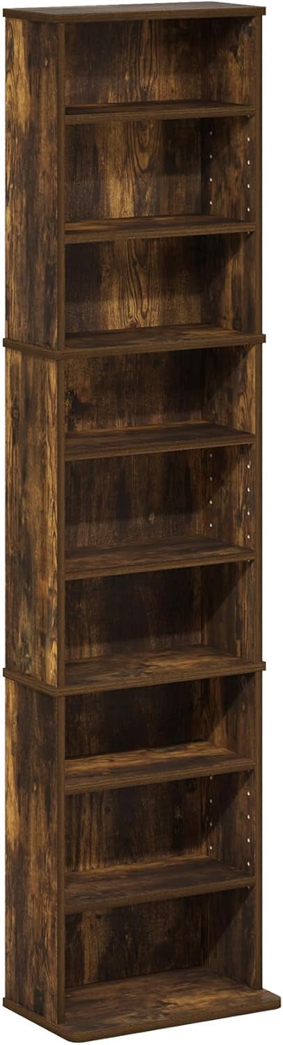 Space Saving Multimedia Storage Tower, White - Walmart.com