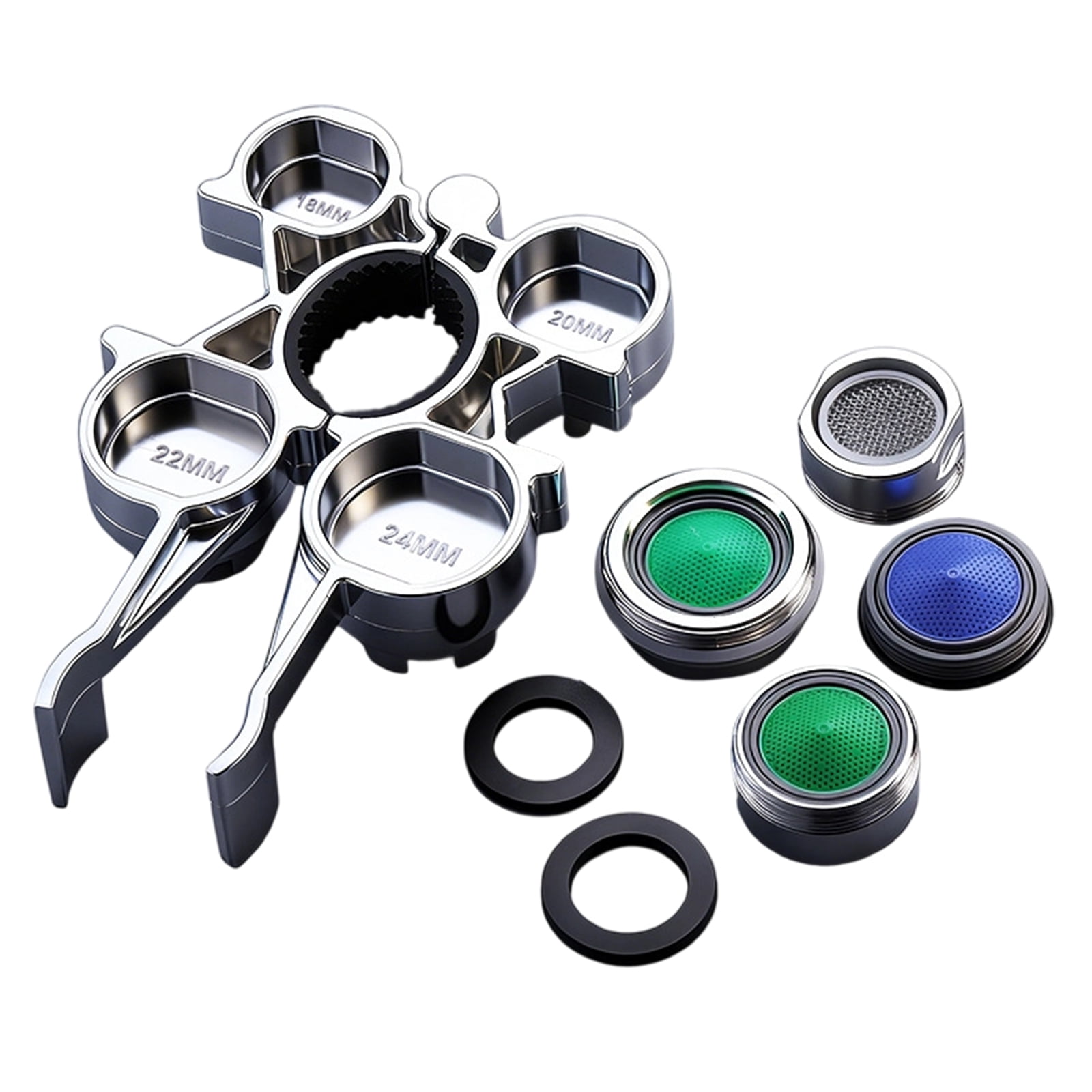 Space Saving Plumbing Wrench Set Ergonomic Grip Multiple Tool Suitable ...