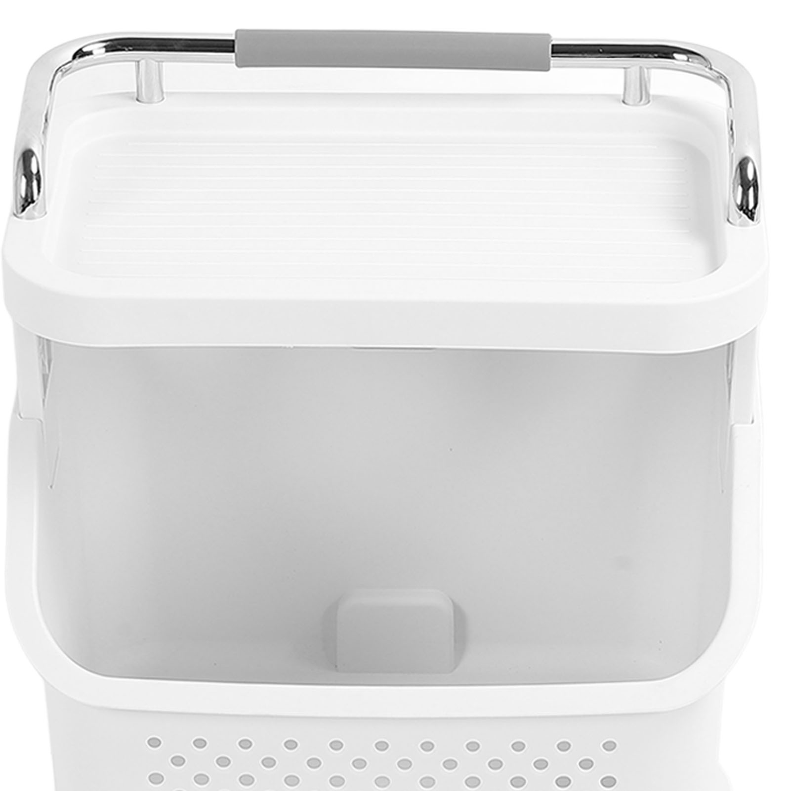 Space,Saving Rolling Laundry Shelf, Versatile Clothes Storage With ...