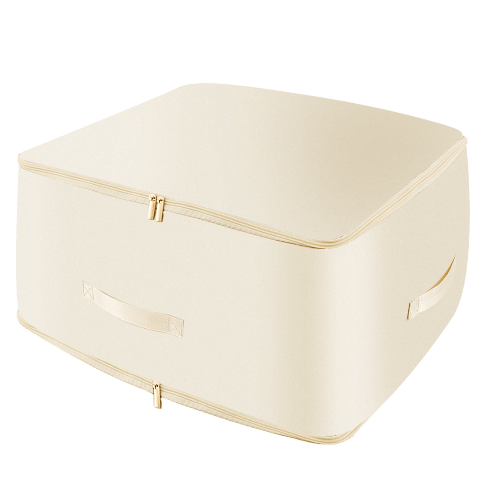 Space Saving Self Compression Organizer Clothes Storage Bag with Zipper ...