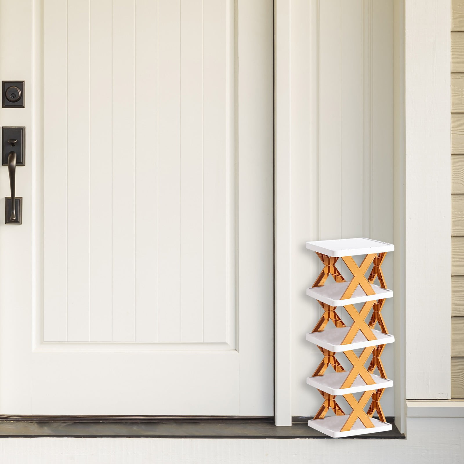 Space Saving Shoe Rack | Multi-Layer Plastic Storage Shelf Organizer ...