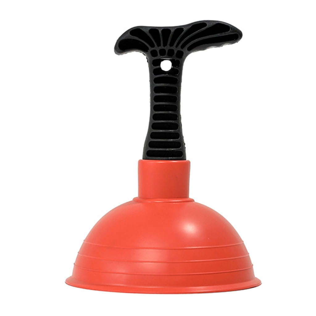 Space Saving Small Sink Plunger Short Handle Heavy Duty Rubber ...