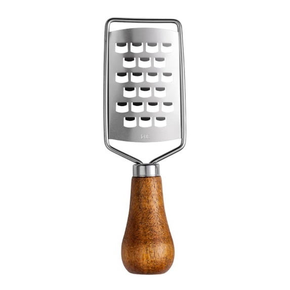 Space-Saving Steel Grater – Handle Shredding Tool for Cheese, Citrus ...