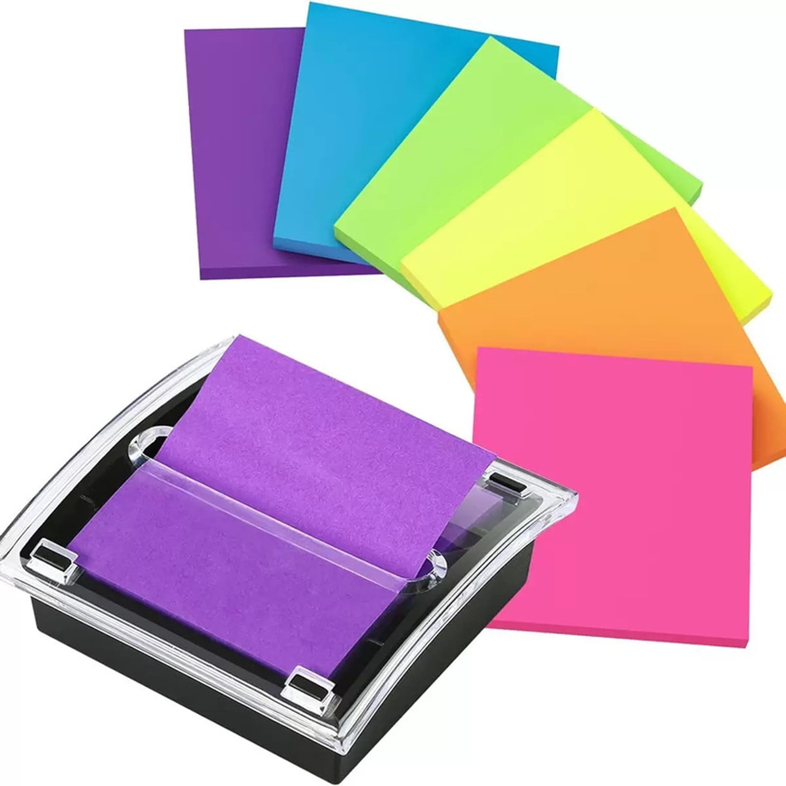 Space Saving Sticky Note Paper Holder Featuring Pull Out Design Pull ...