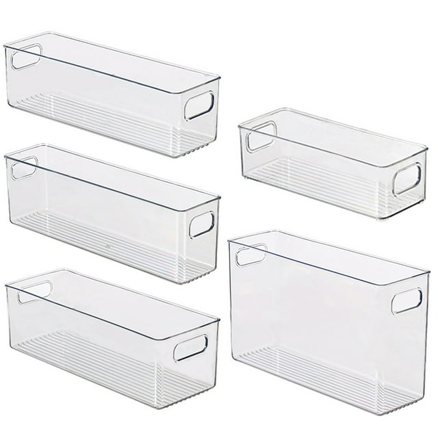 Space-Saving Transparent Kitchen Storage Box - Ideal Organizer for ...