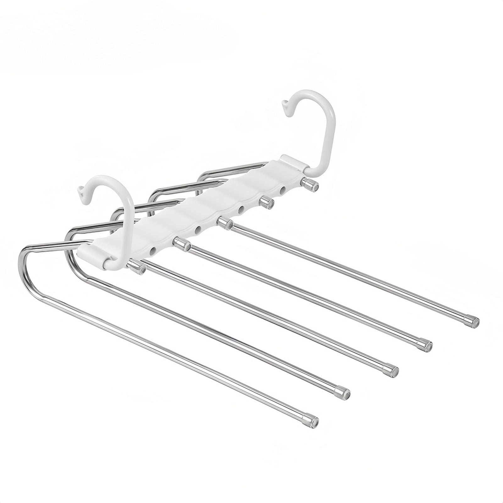 Space-Saving Trouser Hanger System - Adjustable, stackable trouser ...