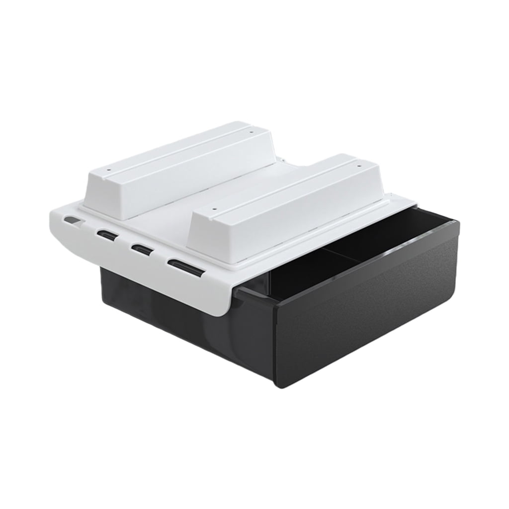 Space Saving Under Desk Storage Drawer Polypropylenes Construction Workspaces Organiser Easy ...