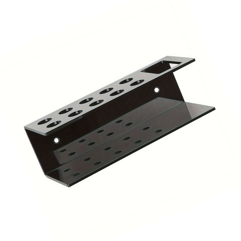 Space Saving Wall Mount Marker Holder Acrylic 10 Slot Pen Shelf for ...