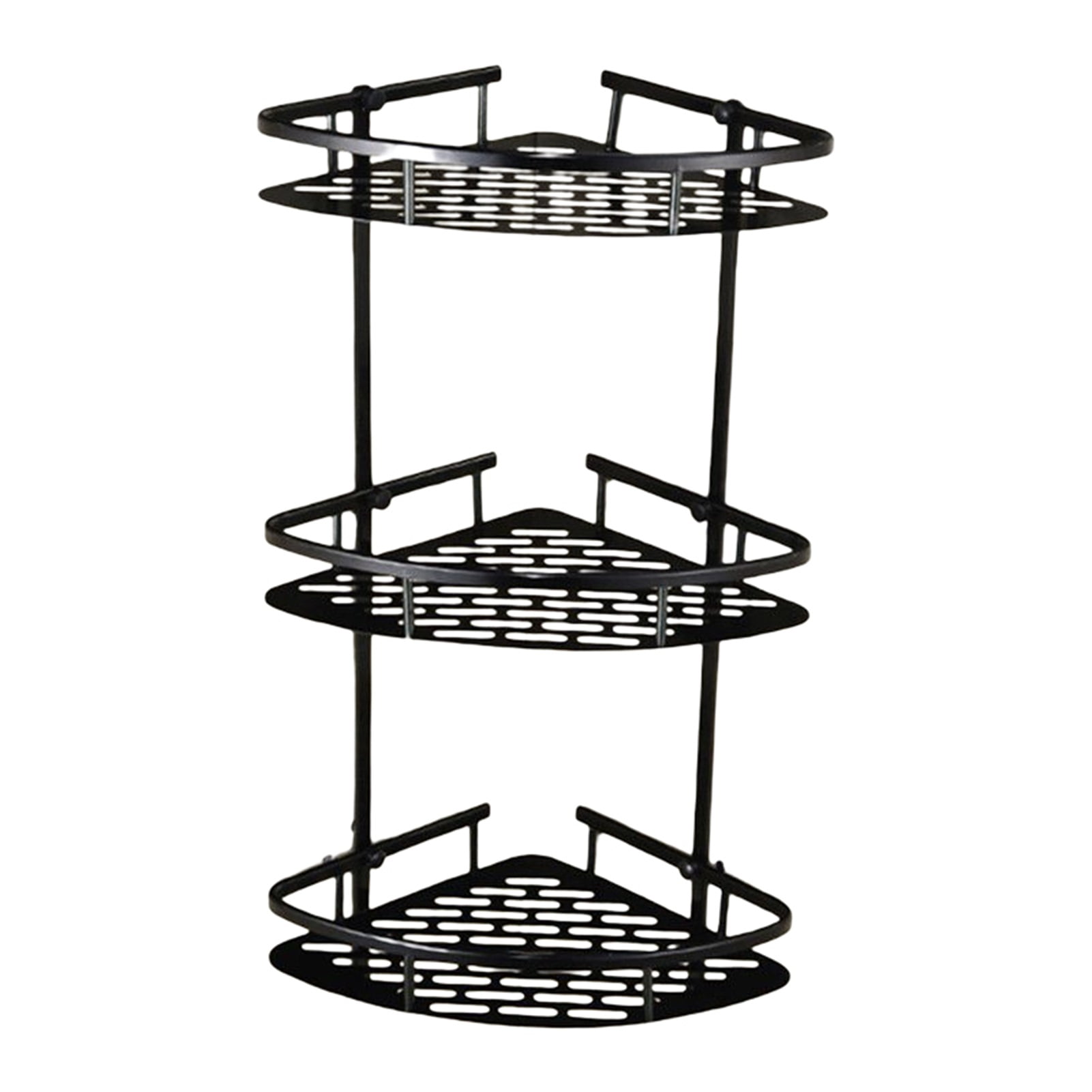 Space-Saving Wall-Mounted Shower Shelf: No-Perforation Aluminum Caddy ...