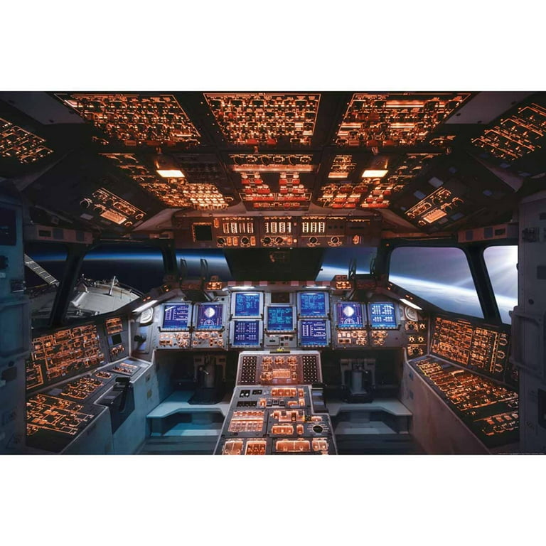 Space Shuttle Cockpit Layout