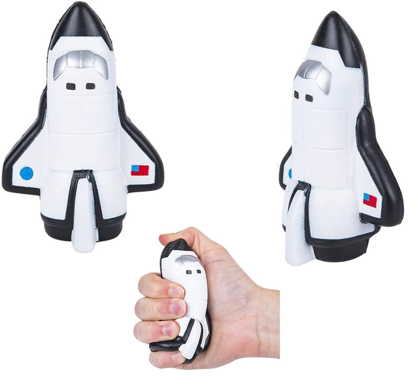 Space Shuttle Foam Stress Ball (4.75") (2 Pack) - Walmart.com