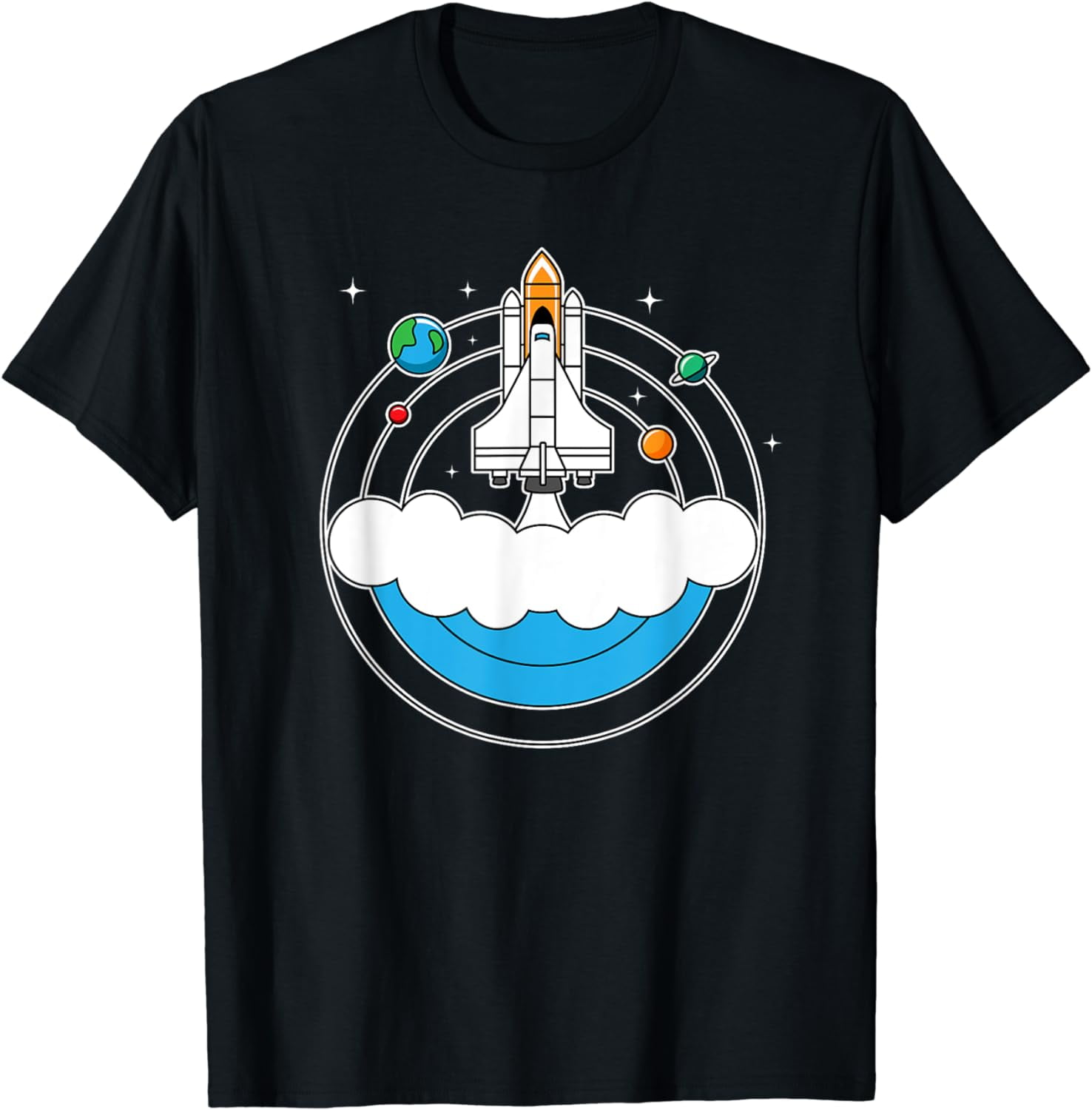 Space Shuttle Gift Astronomer T-Shirt - Walmart.com