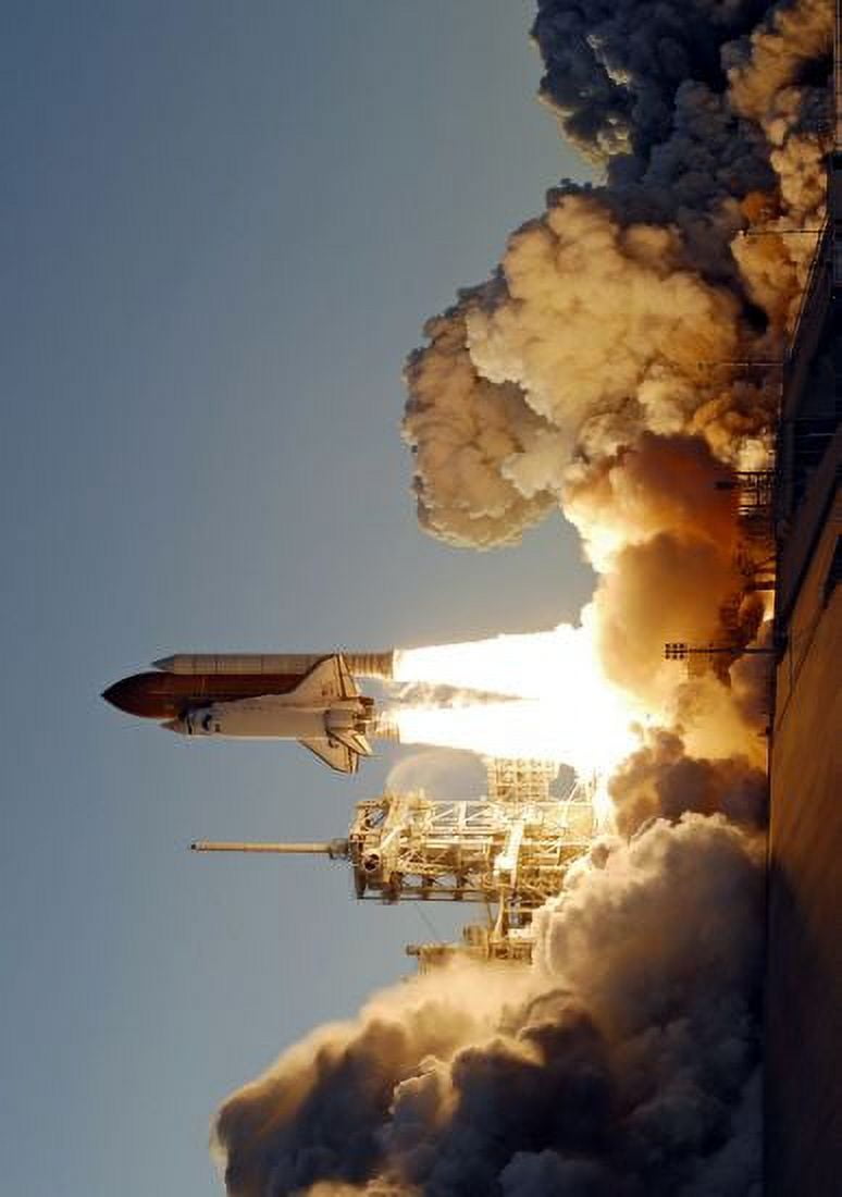 Space Shuttle Launch Poster 24Inx36In Art Poster 24x36 Multi-Color ...