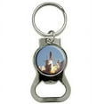 Space Shuttle Launch Spaceship Discovery Bottle Cap Opener Keychain Key ...