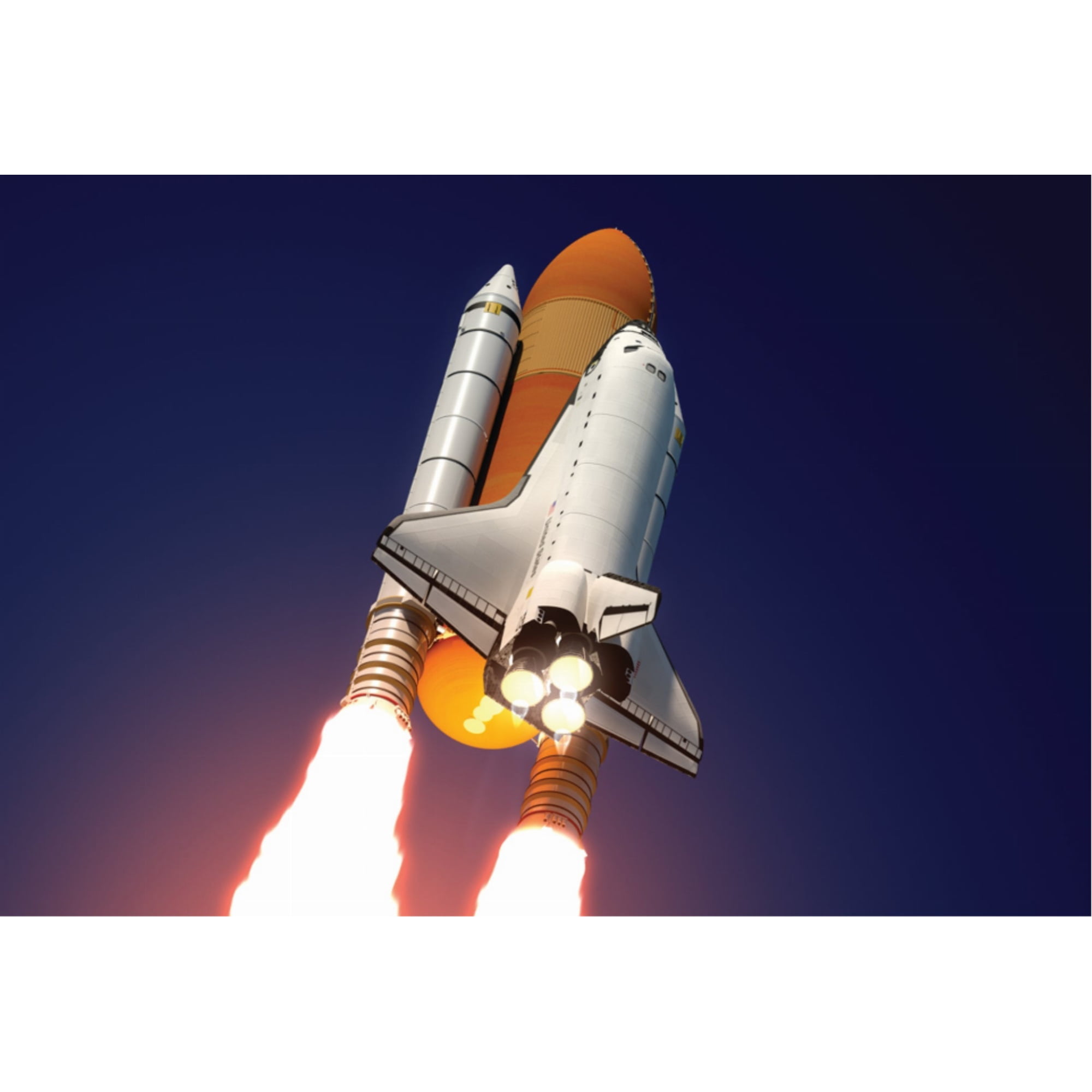 Space Shuttle - Motion Postcard - Walmart.com