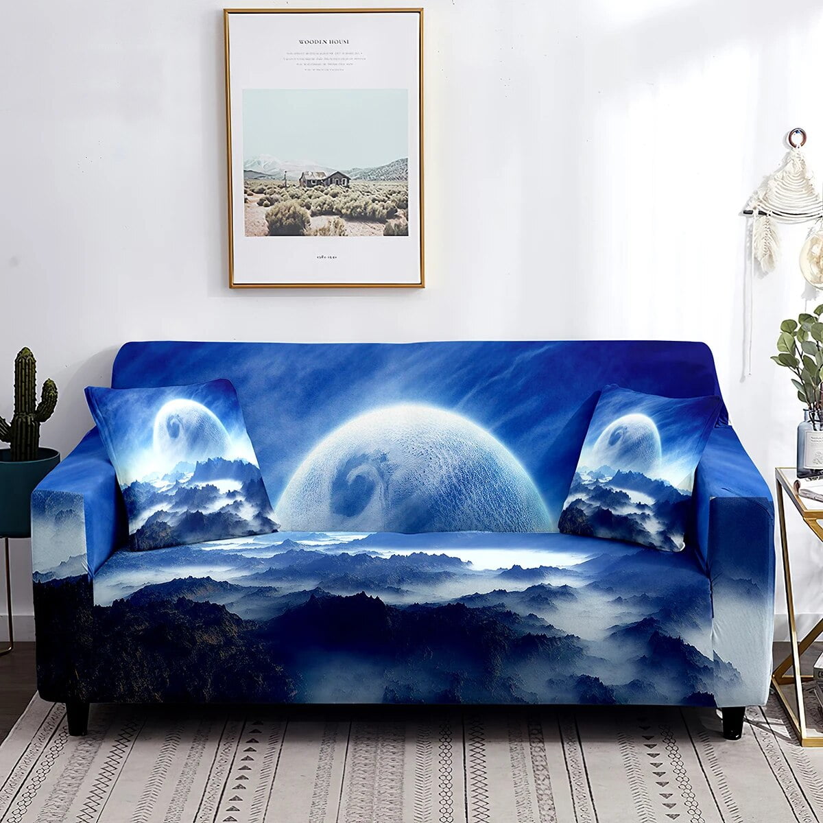 Space Sofa Cover Astronomy Pictures of A Spiral Galaxy Stars Stardust ...