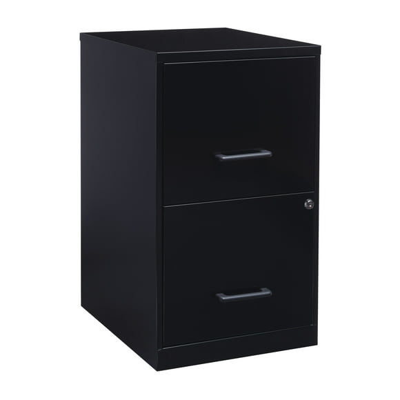 2 Drawer Plastic File Cabinet
