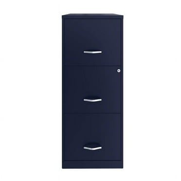 Calico Designs Metal Rolling 3-Drawer Vertical Filing Cabinet - Walmart.com