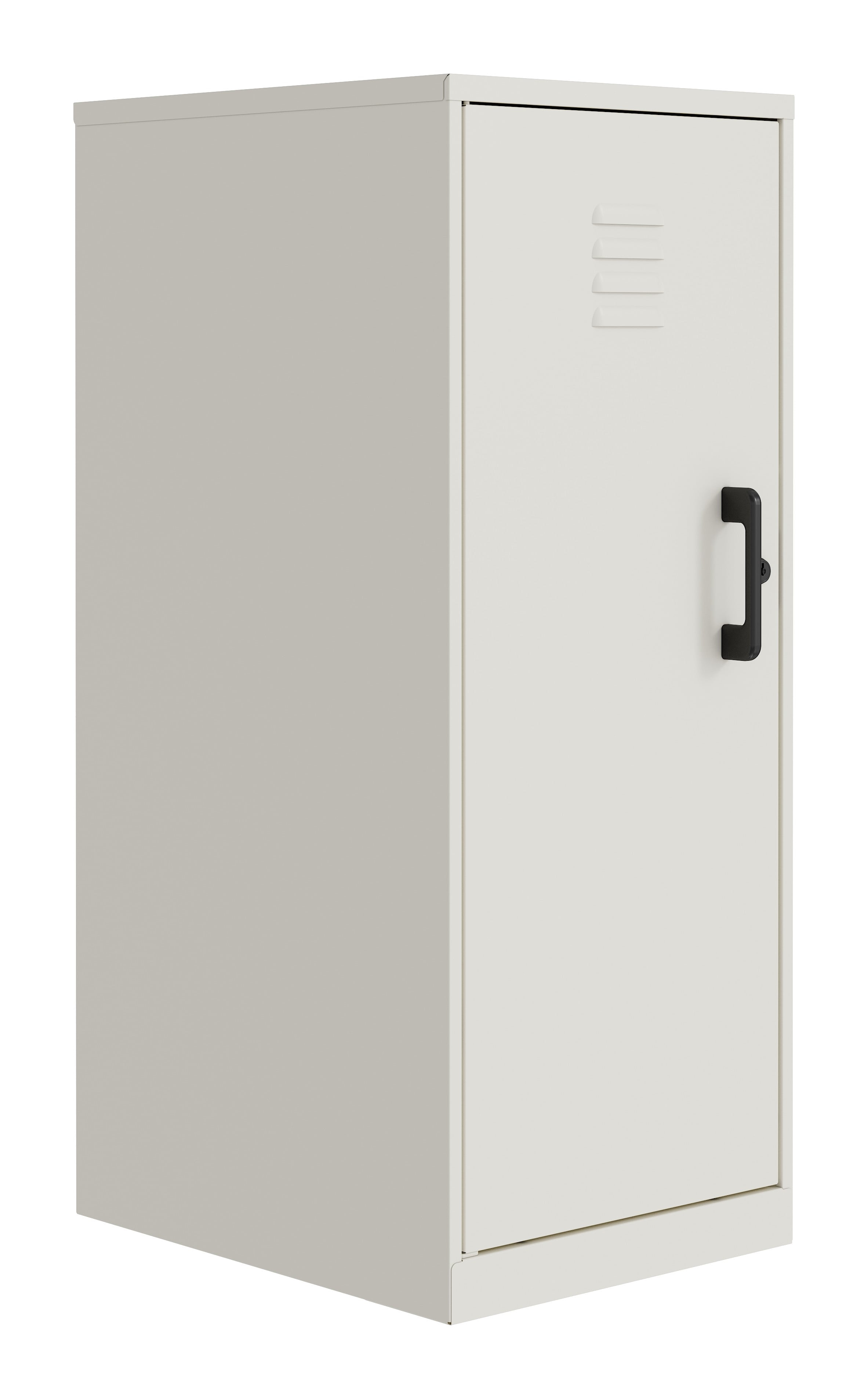 Space Solutions 35.5 inch High 3 Shelf Storage Locker Cabinet, Welded ...