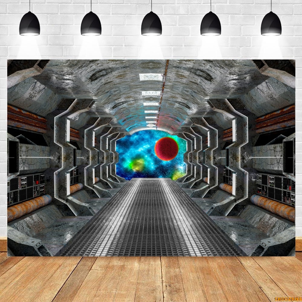 Space Station Backdrop Space Capsule Interior Sce Scice Fiction ...