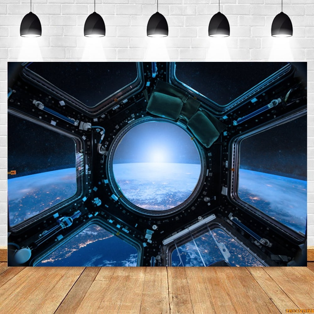 Space Station Backdrop Space Capsule Interior Sce Scice Fiction ...