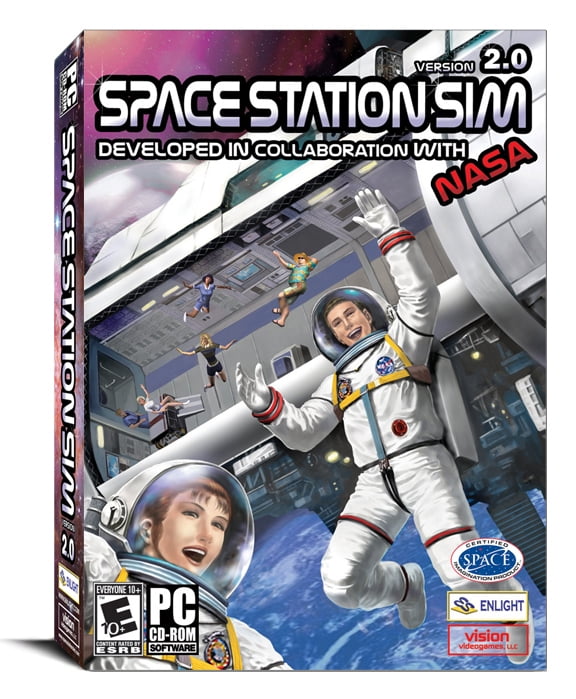 Space Station Sim PC CD - Developed in Collaboration with NASA ...
