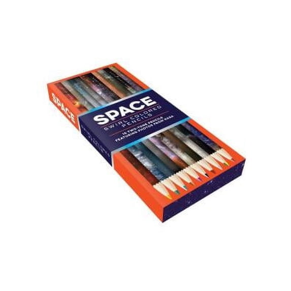 Space Swirl Colored Pencils : 10 Two-Tone Pencils Featuring Photos from ...