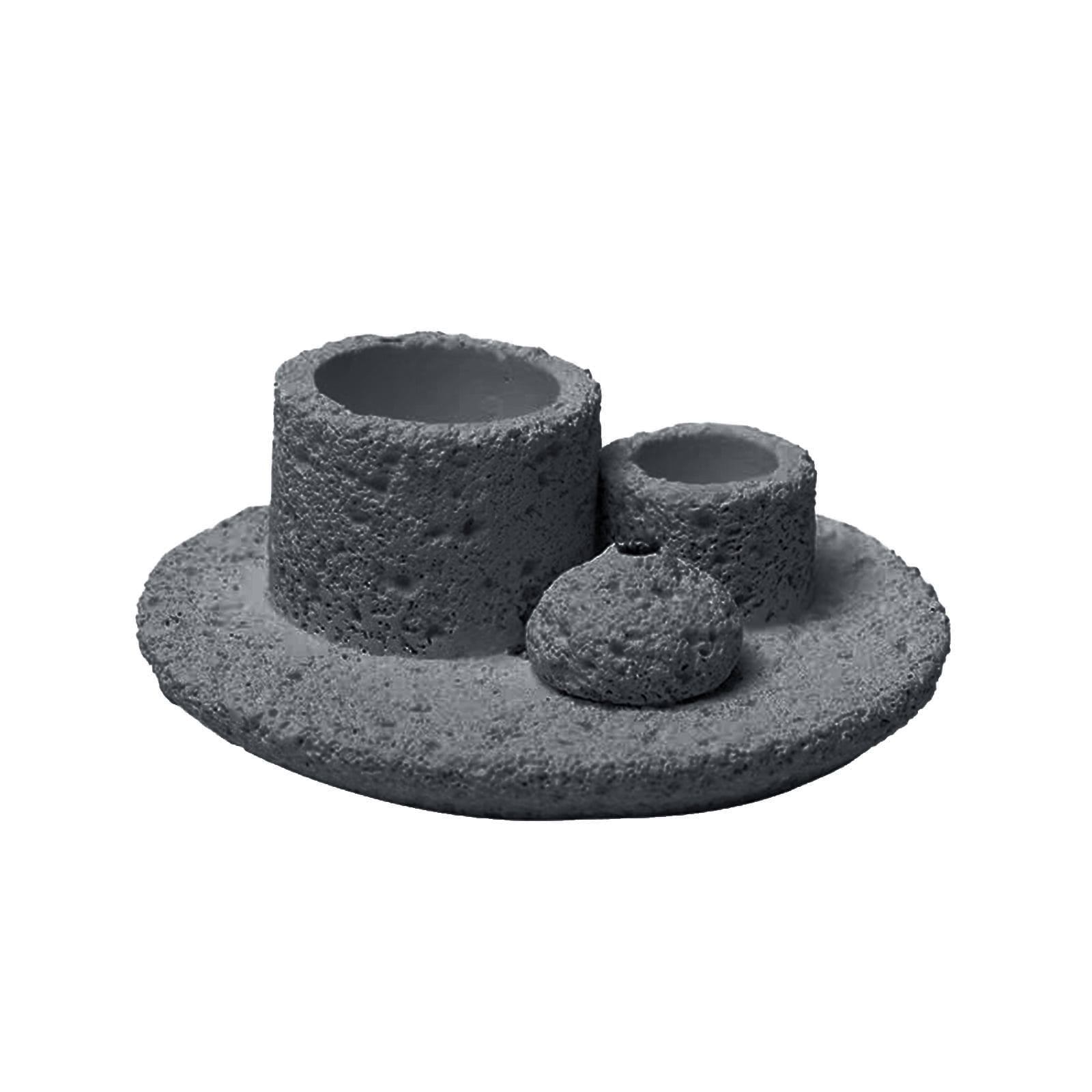 Space Texture Cement Burners Tray Burners Holder For Sages And ...