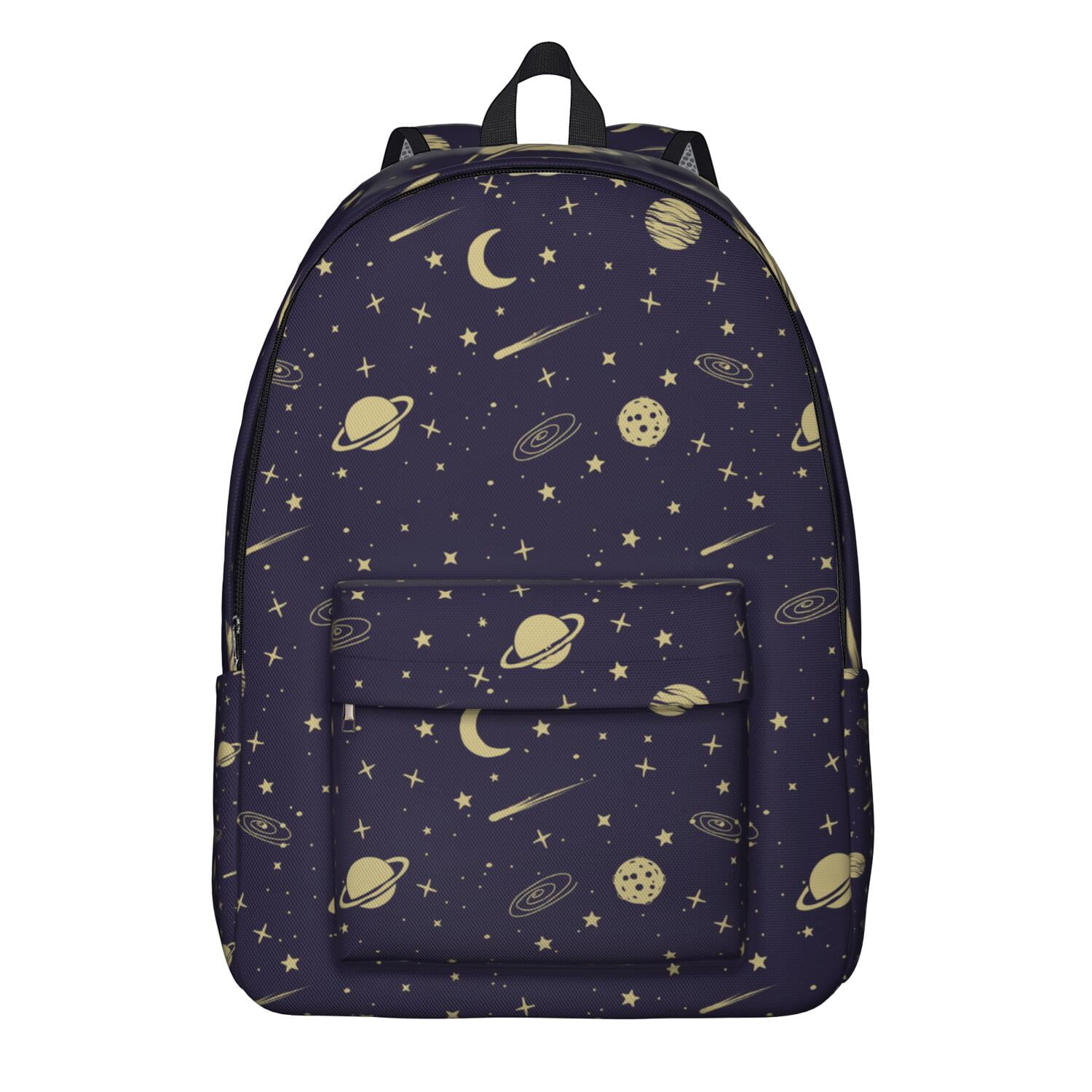 Space Theme School Backpack with Cosmic Art, Lightweight and Functional ...