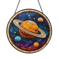 Space Theme Stained Glass Window Suncatcher2101 - Walmart.com