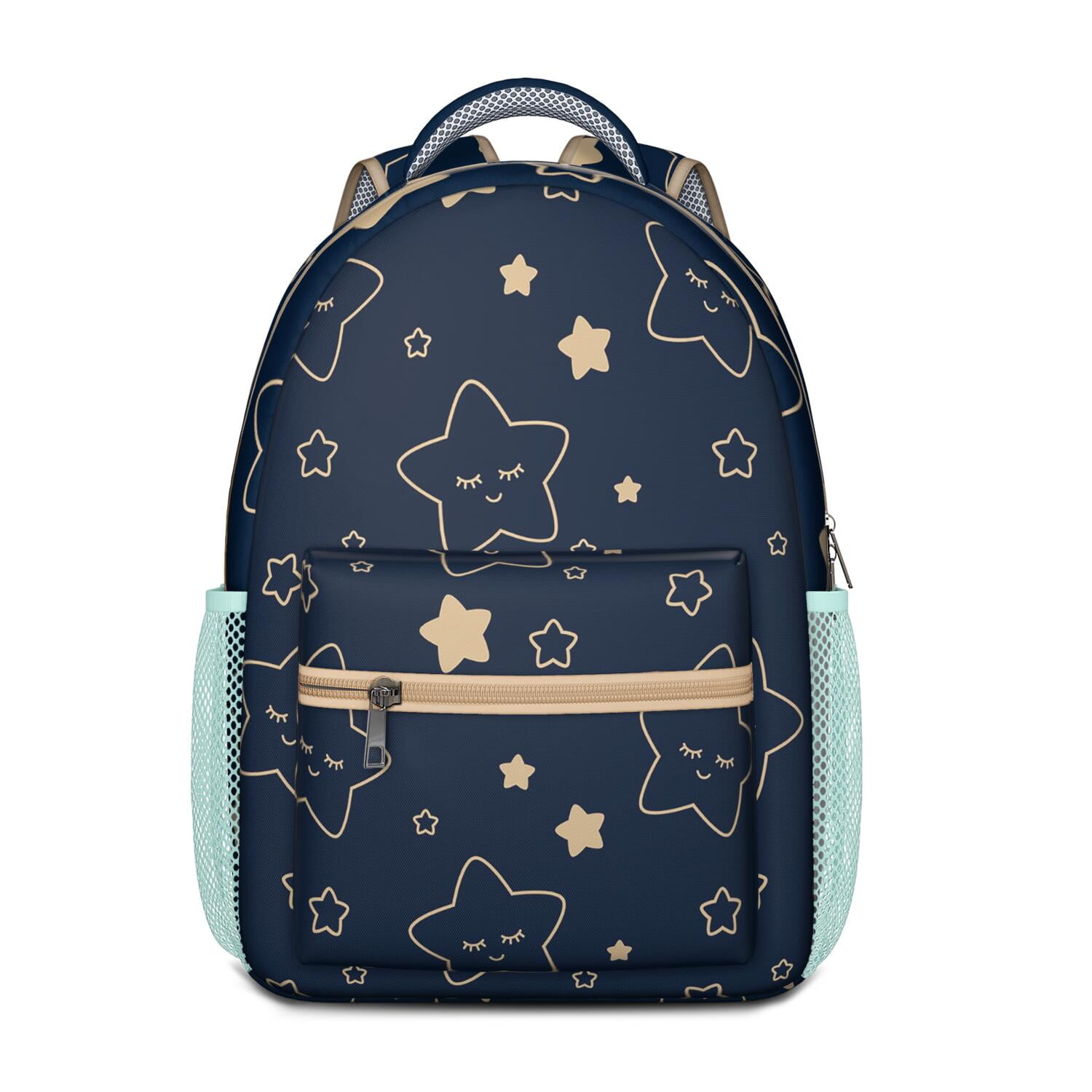 Space Themed School Backpack - Waterproof & Lightweight with Padded ...