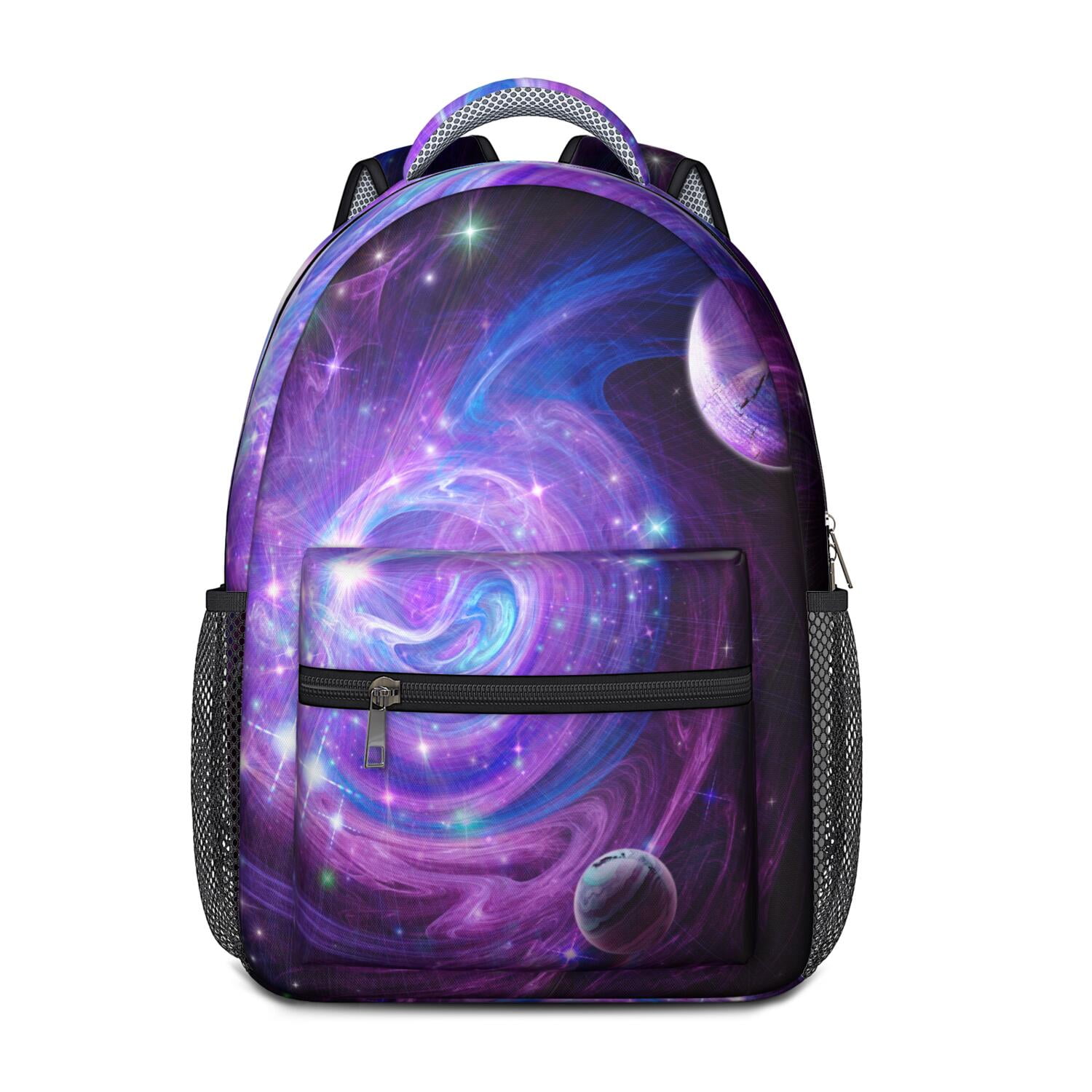 Space Themed School Backpack - Waterproof & Lightweight with Padded ...