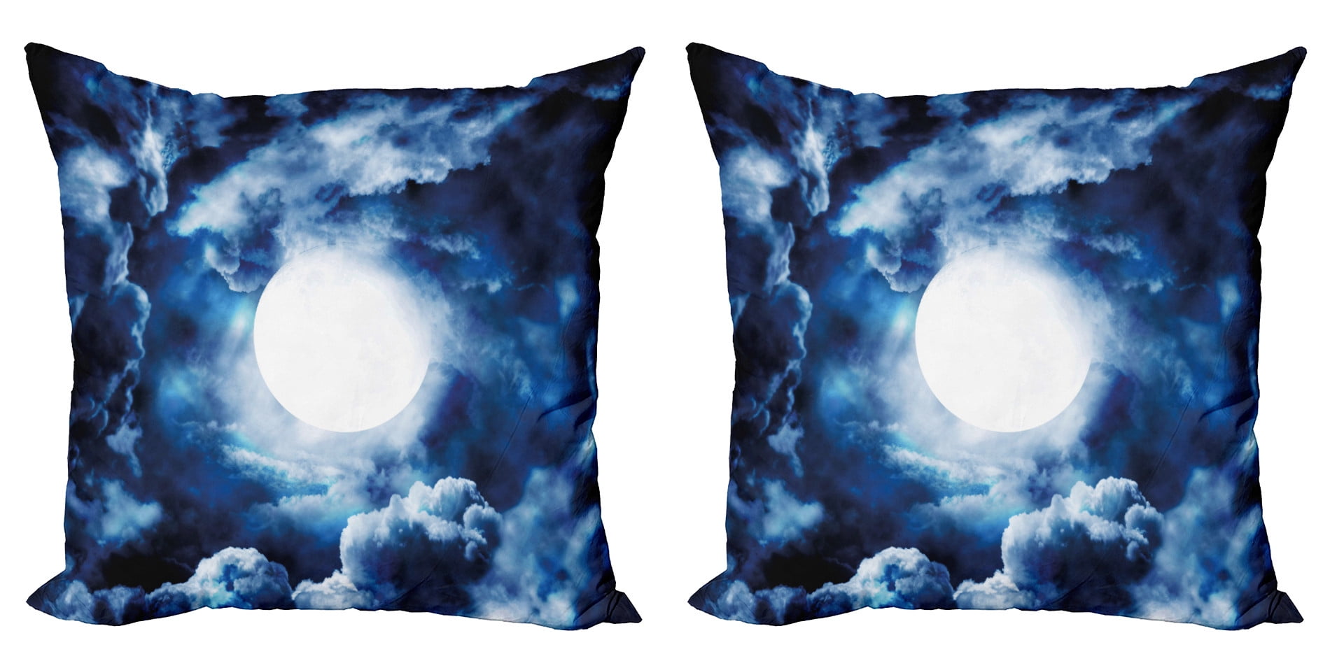 Ambesonne Space Throw Pillow Cover 2 Pack, Magic Dark Twilight Dawn, 20 ...