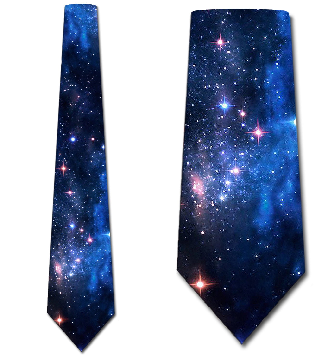 Three Rooker Space Ties: Men's Microfiber Galaxy Necktie, Mesmerizing ...