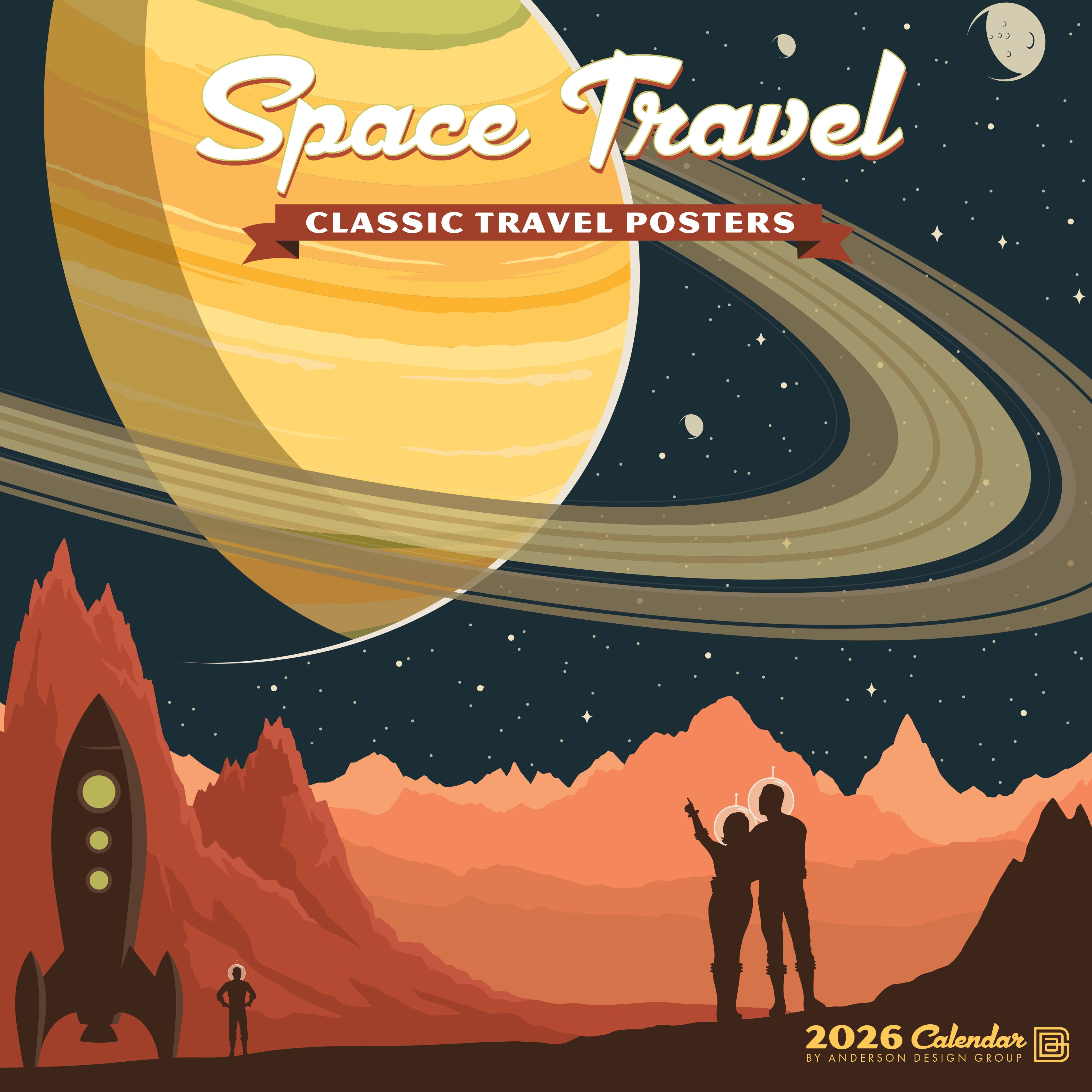 Space Travel (ADG) 2026 Wall Calendar - Walmart.com