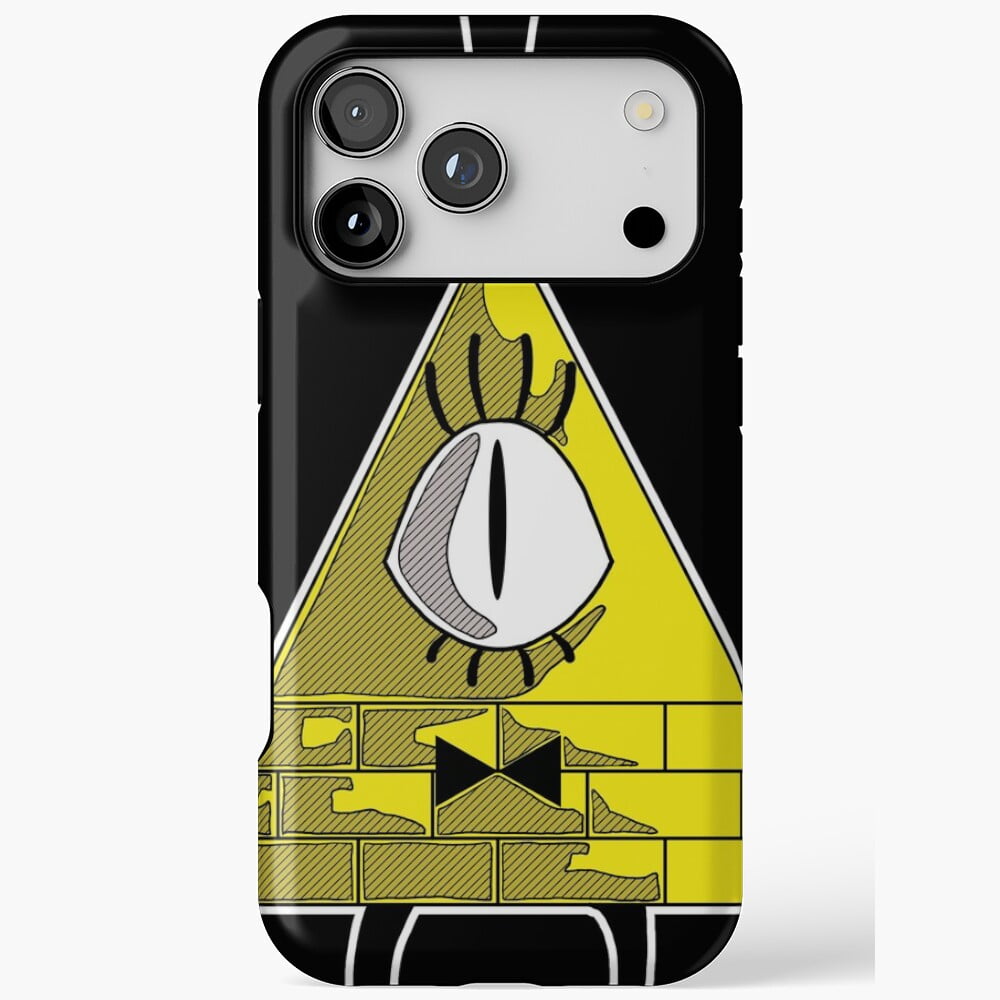 Space Triangle Bill Cipher Yellow Design Phone Case for iPhone 11 ...