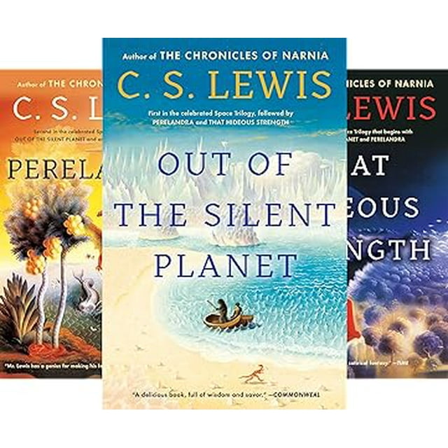 Space Trilogy Series Books 1-3 : Out of the Silent Planet, Perelandra ...