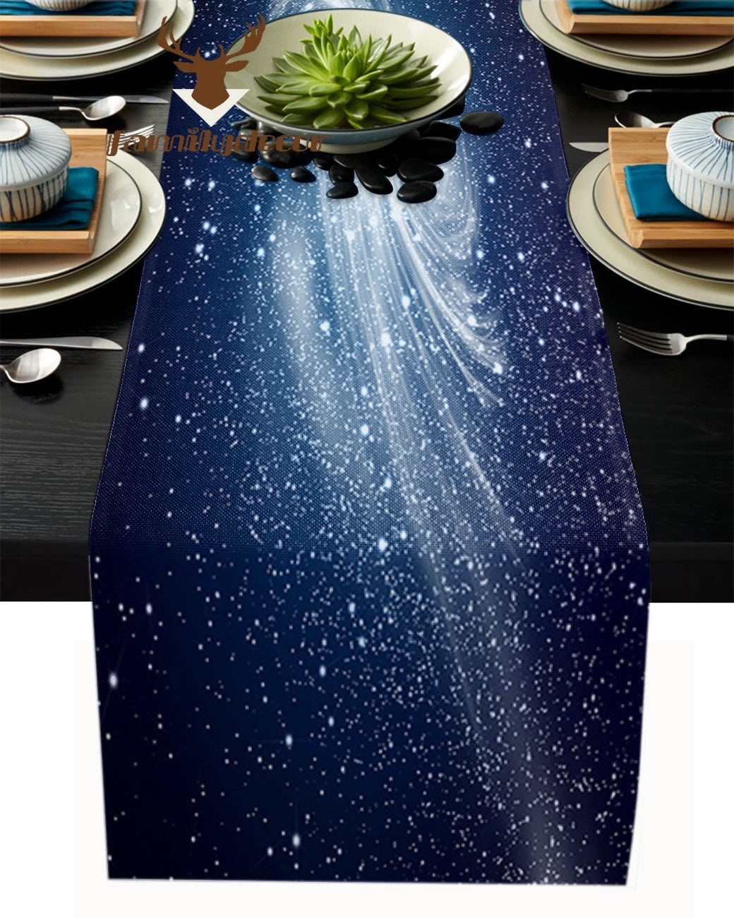 Space Universe Milky Way Moon Party Wedding Table ration Placemat ...