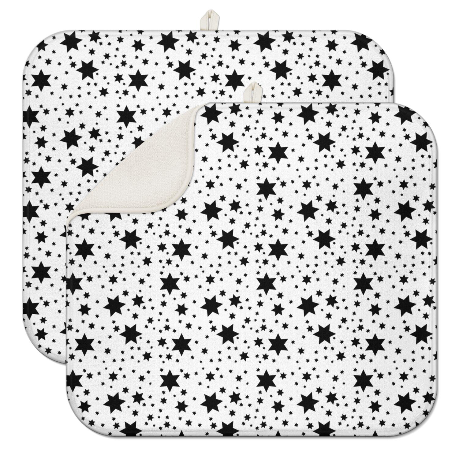Space Vehicle and Cartoon Car Coffee Mat – Ultra Absorbent Microfiber ...