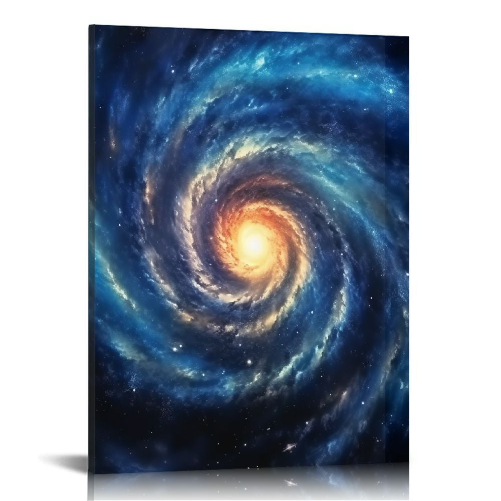 Space Wall Art Nebula Pictures - Galaxy Prints Canvas Decor Framed ...