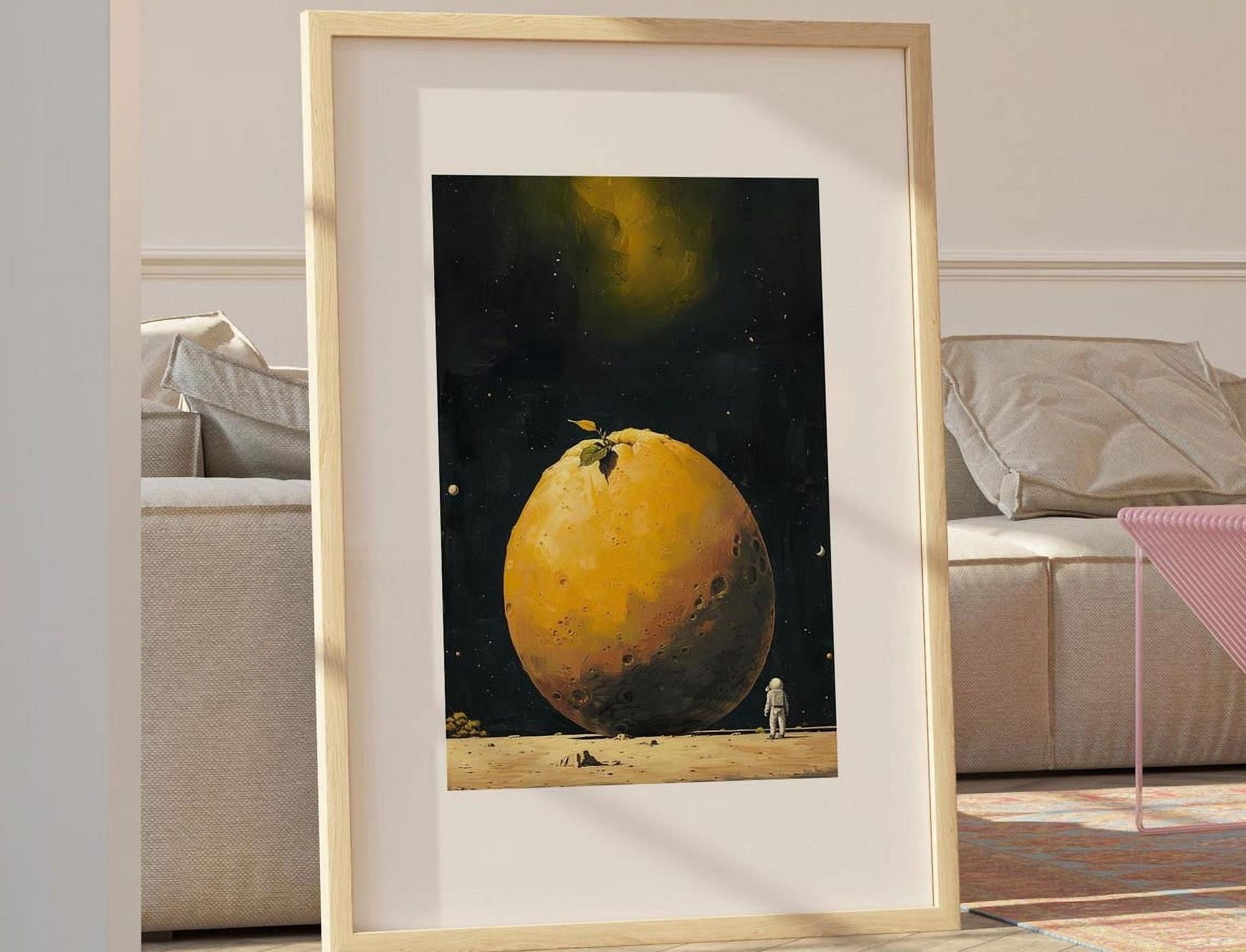 Space Wall Art Outer Space Decor Kitchen Decor Solar System Print ...