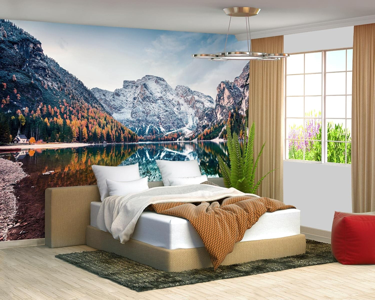 - Space Wallpaper Bedroom Extra Large Wall murals Living Room couches ...